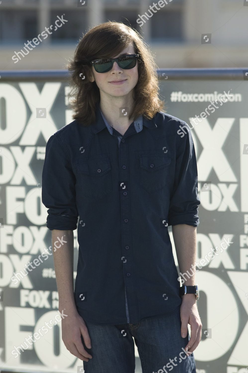 Us Actor Chandler Riggs Us Horror Editorial Stock Photo - Stock Image ...
