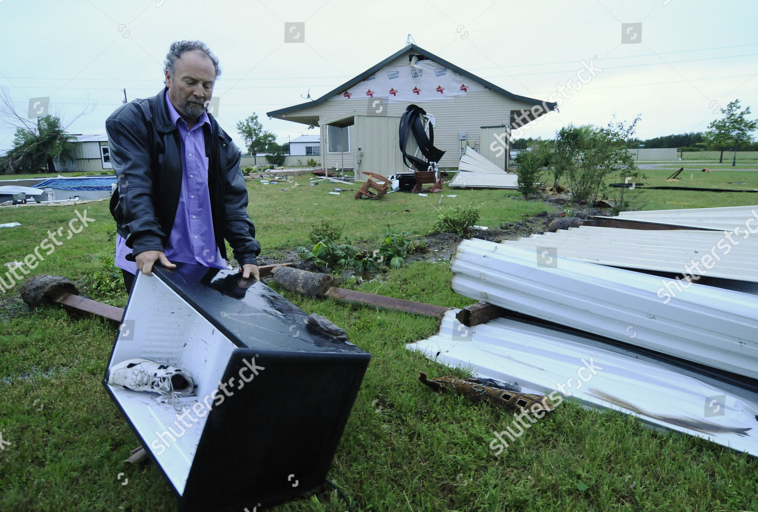John Bouyer Collects Refrigerator Shoes That Editorial Stock Photo ...