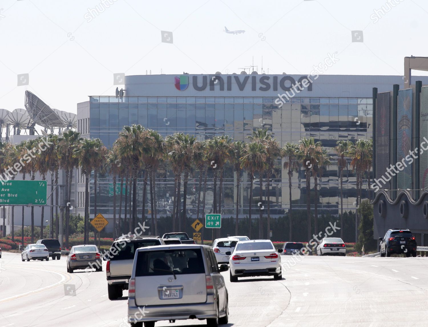 Univision Los Angeles Headquarters Building Seen Editorial Stock Photo ...