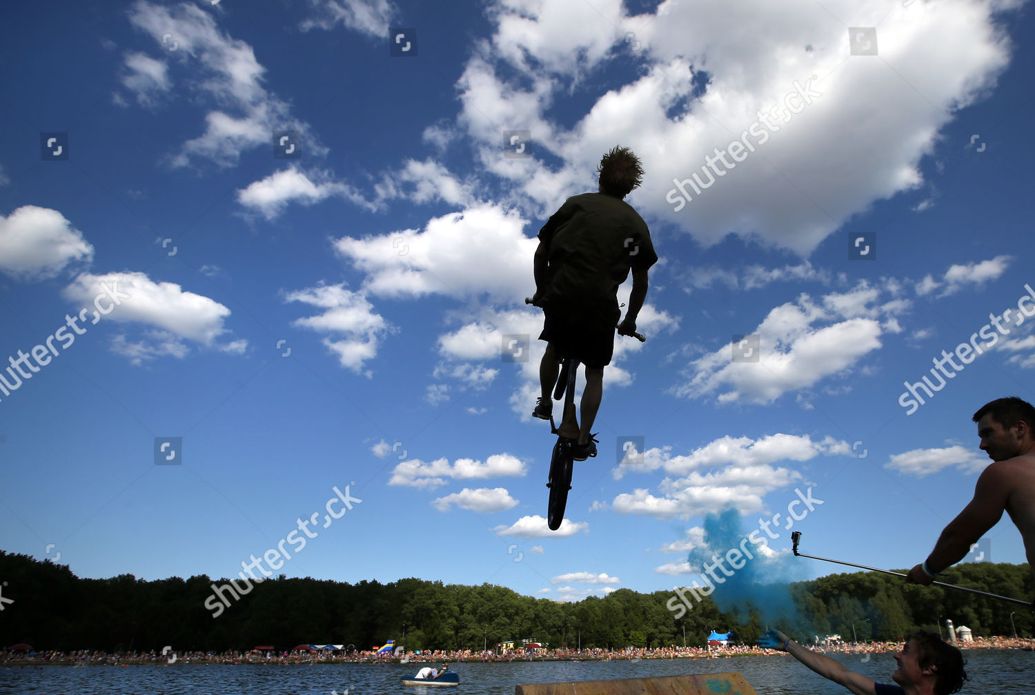 Participant Red Bull Contest Jumps His Editorial Stock Photo - Stock ...