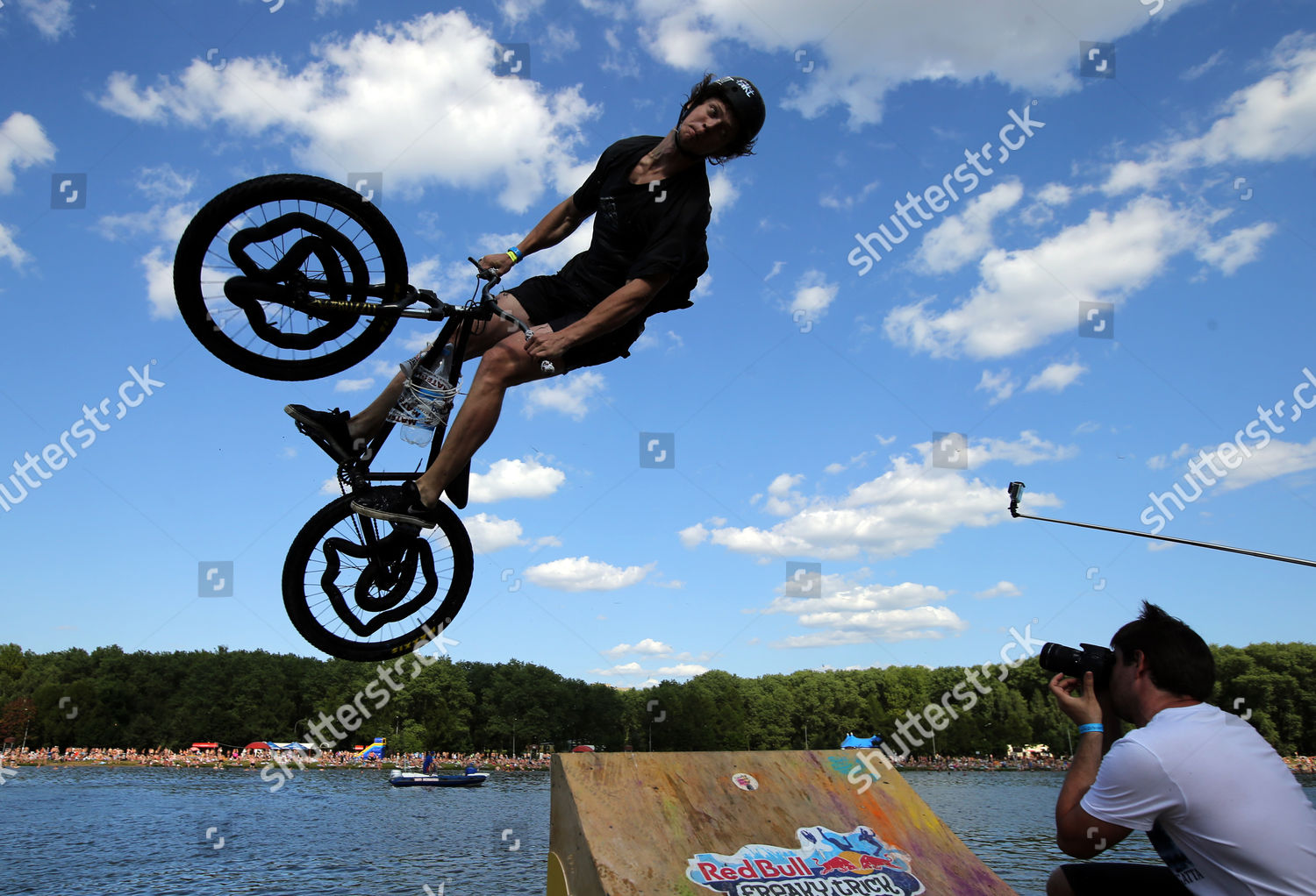 Participant Red Bull Contest Jumps His Editorial Stock Photo - Stock ...