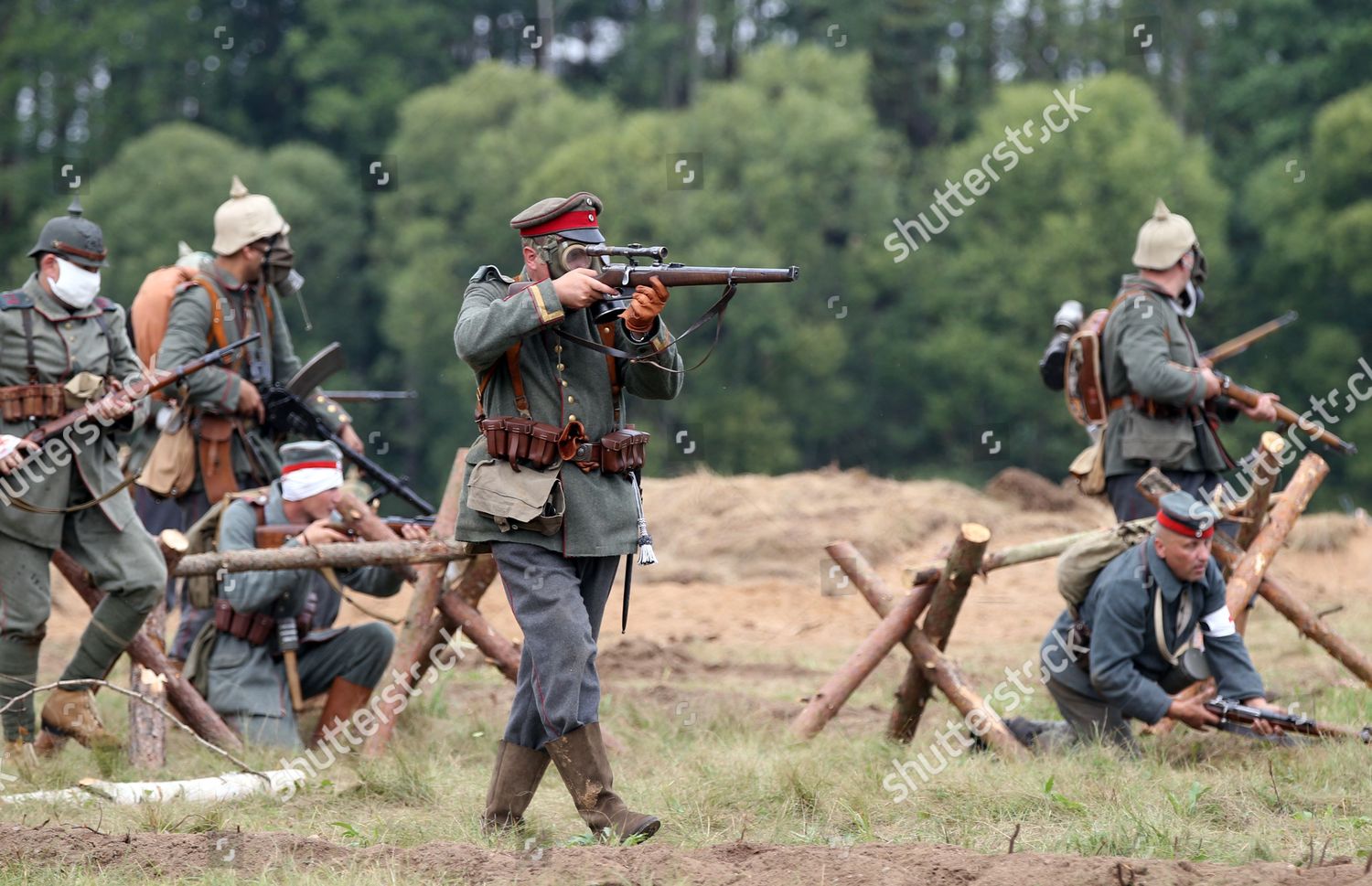 Members Military Historical Clubs Dressed Ww1 Editorial Stock Photo ...