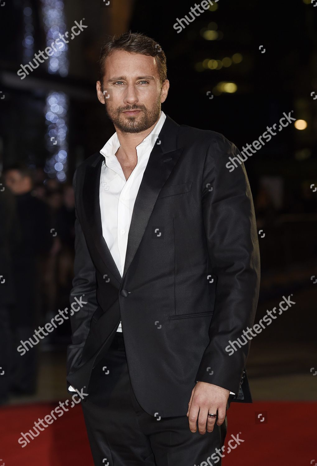 Belgian Actor Matthias Schoenaerts Arrives Uk Editorial Stock Photo ...