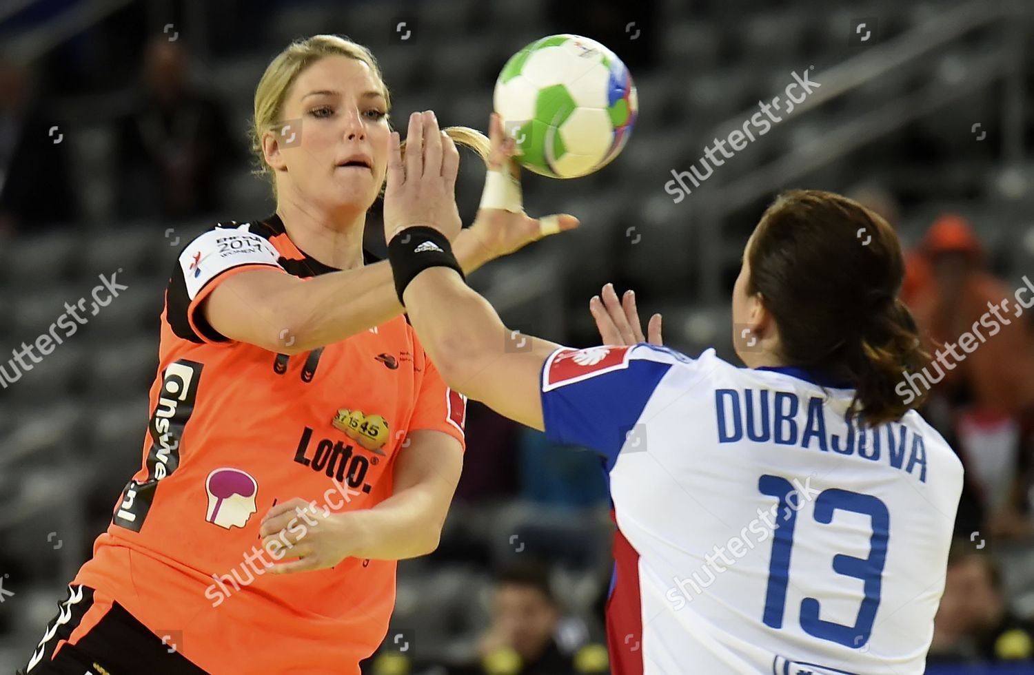 Netherlands Player Cornelia Groot L Tries Editorial Stock Photo - Stock ...