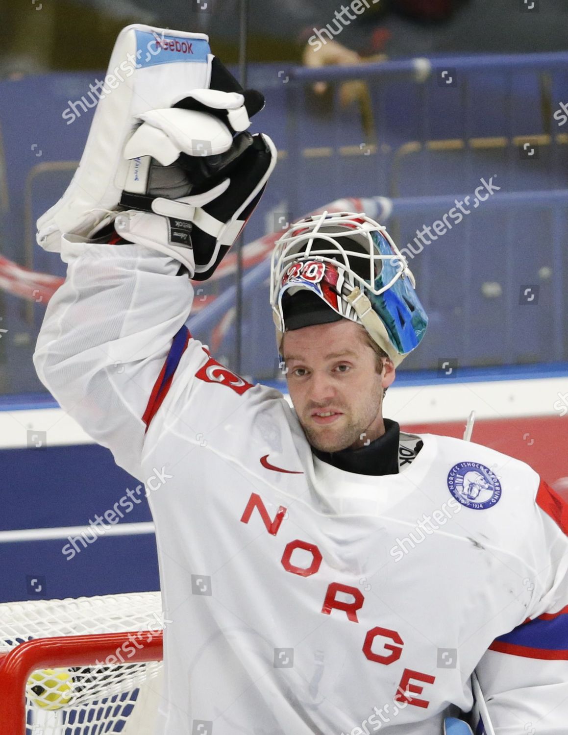 Goalkeeper Lars Haugen Norway Reacts During Editorial Stock Photo ...