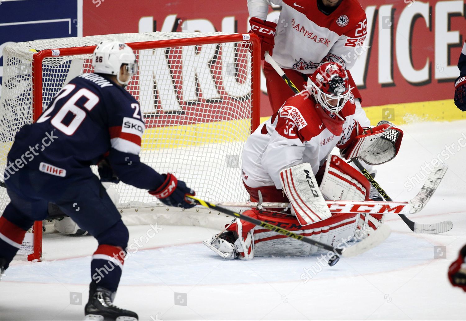 Jeremy Morin L Usa Action Against Editorial Stock Photo - Stock Image ...