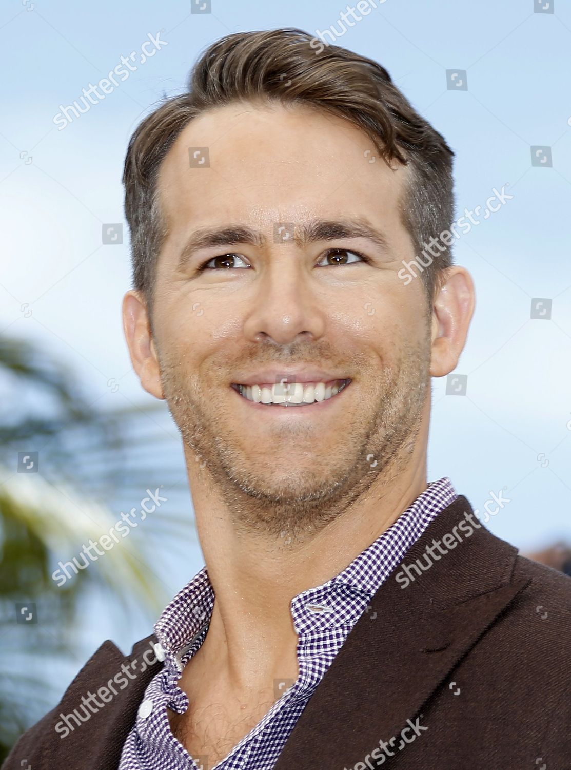 Canadian Actor Ryan Reynolds Poses During Editorial Stock Photo - Stock ...