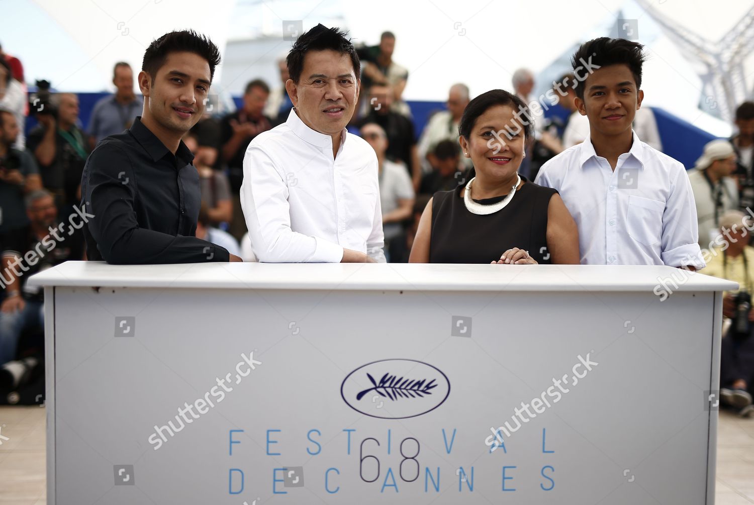 Lr Philippino Actor Aaron Rivera Philippino Editorial Stock Photo ...