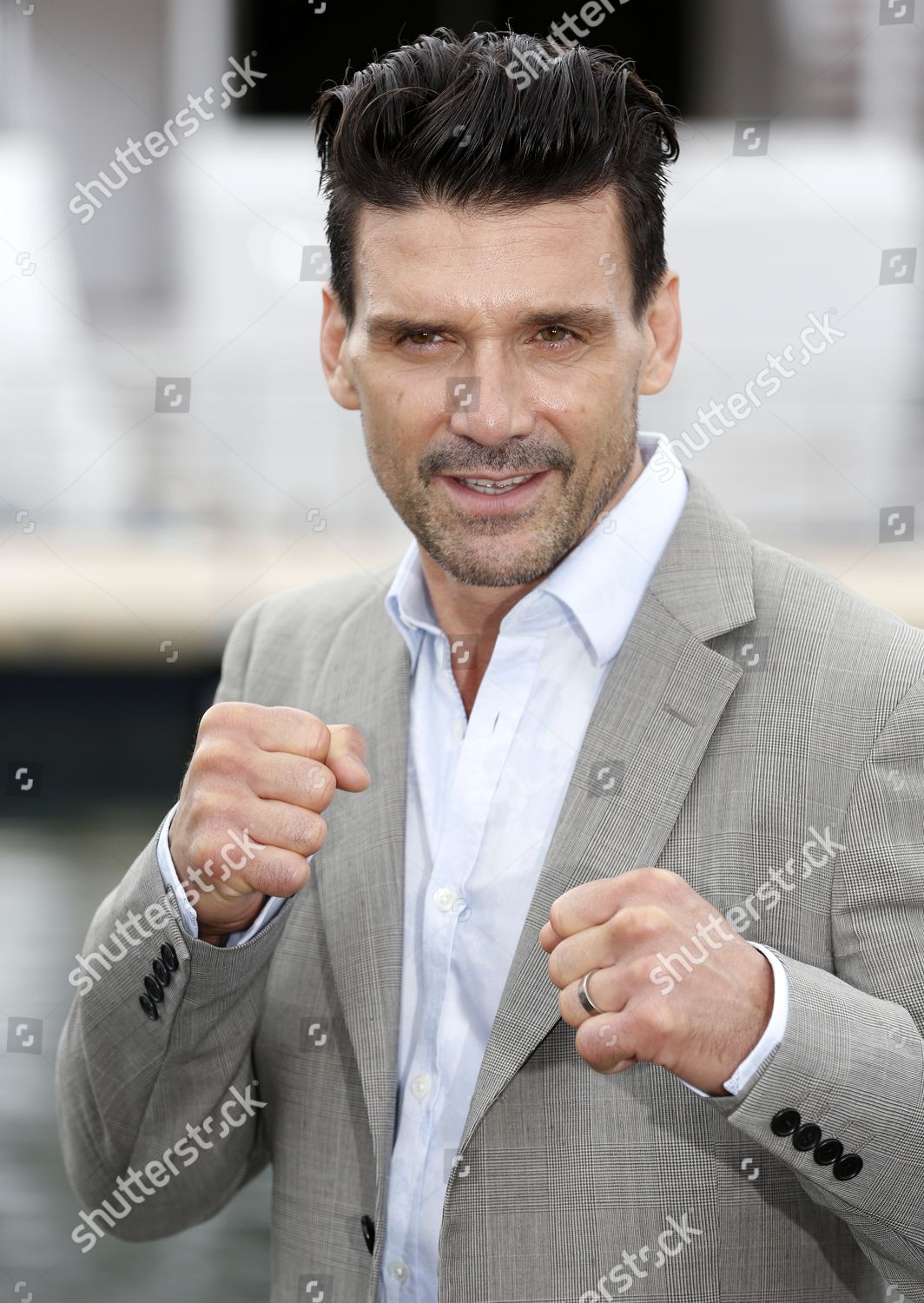 Us Actor Frank Grillo Poses During Editorial Stock Photo - Stock Image ...