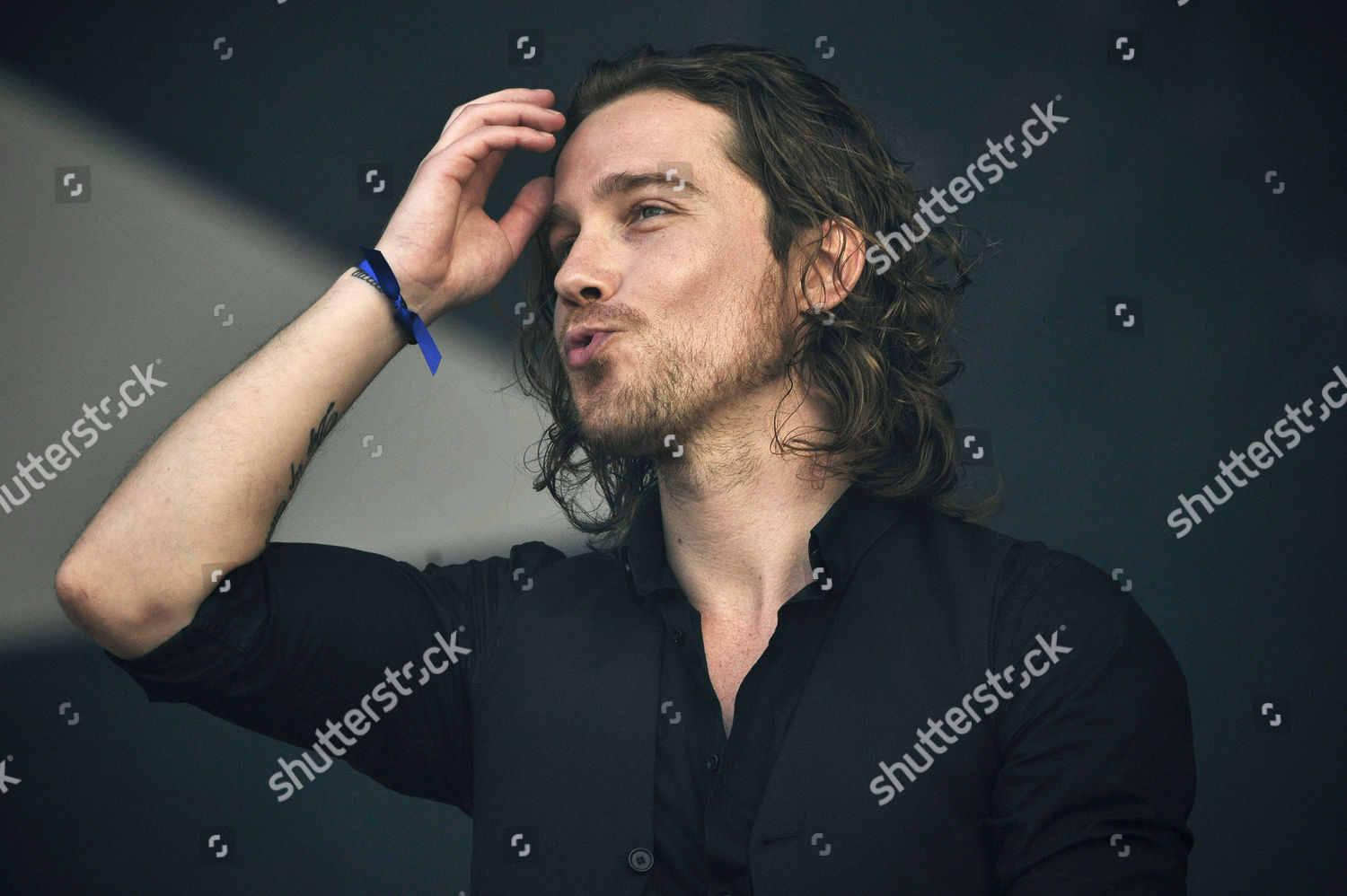 French Singer Julien Dore Performs Live Editorial Stock Photo - Stock ...