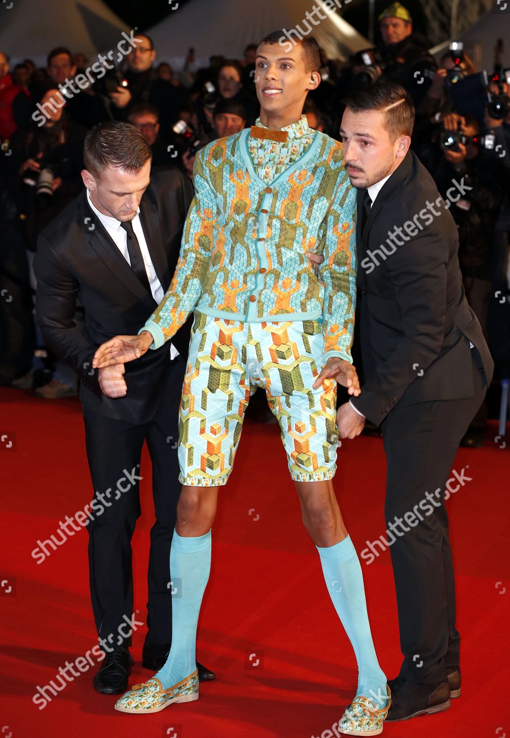Belgian Singer Stromae Arrives 15th Nrj Editorial Stock Photo - Stock ...