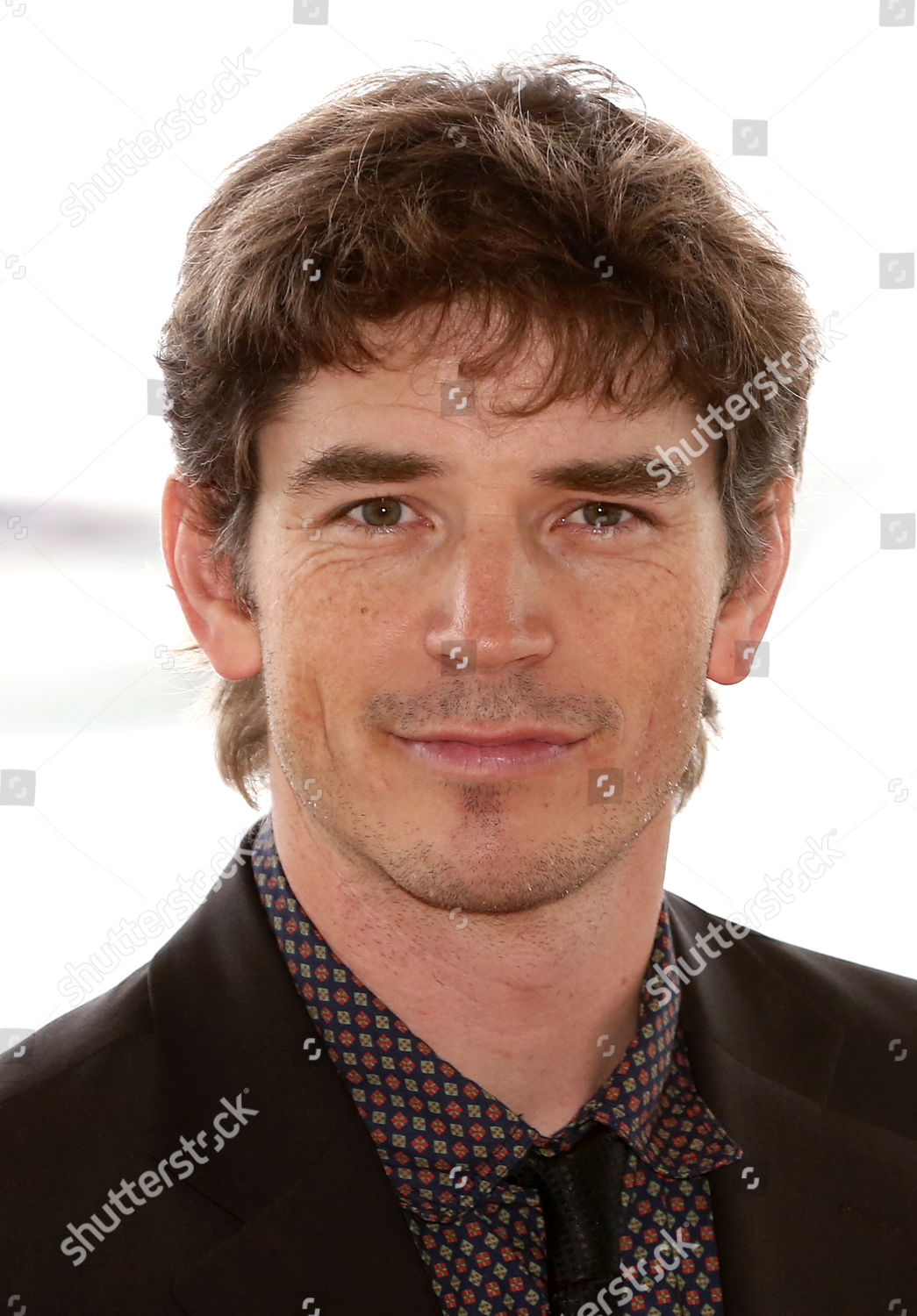 Canadian Actor Sebastien Delorme Poses During Editorial Stock Photo ...