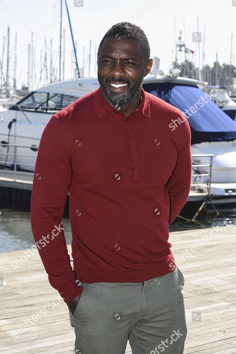 British Actor Idris Elba Poses During Editorial Stock Photo - Stock ...