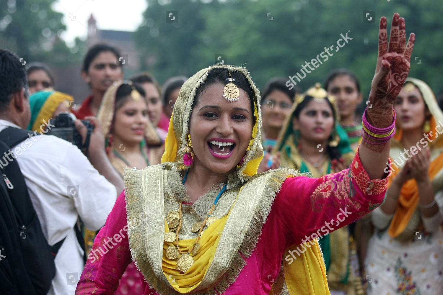 Indian Woman Khalsa Female College Wearing Editorial Stock Photo ...