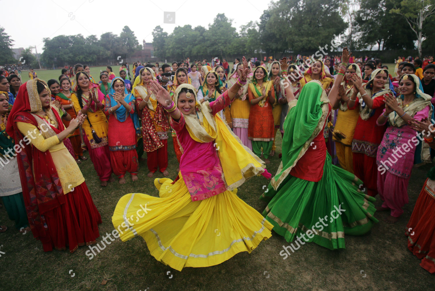 Indian Women Khalsa Female College Wearing Editorial Stock Photo ...