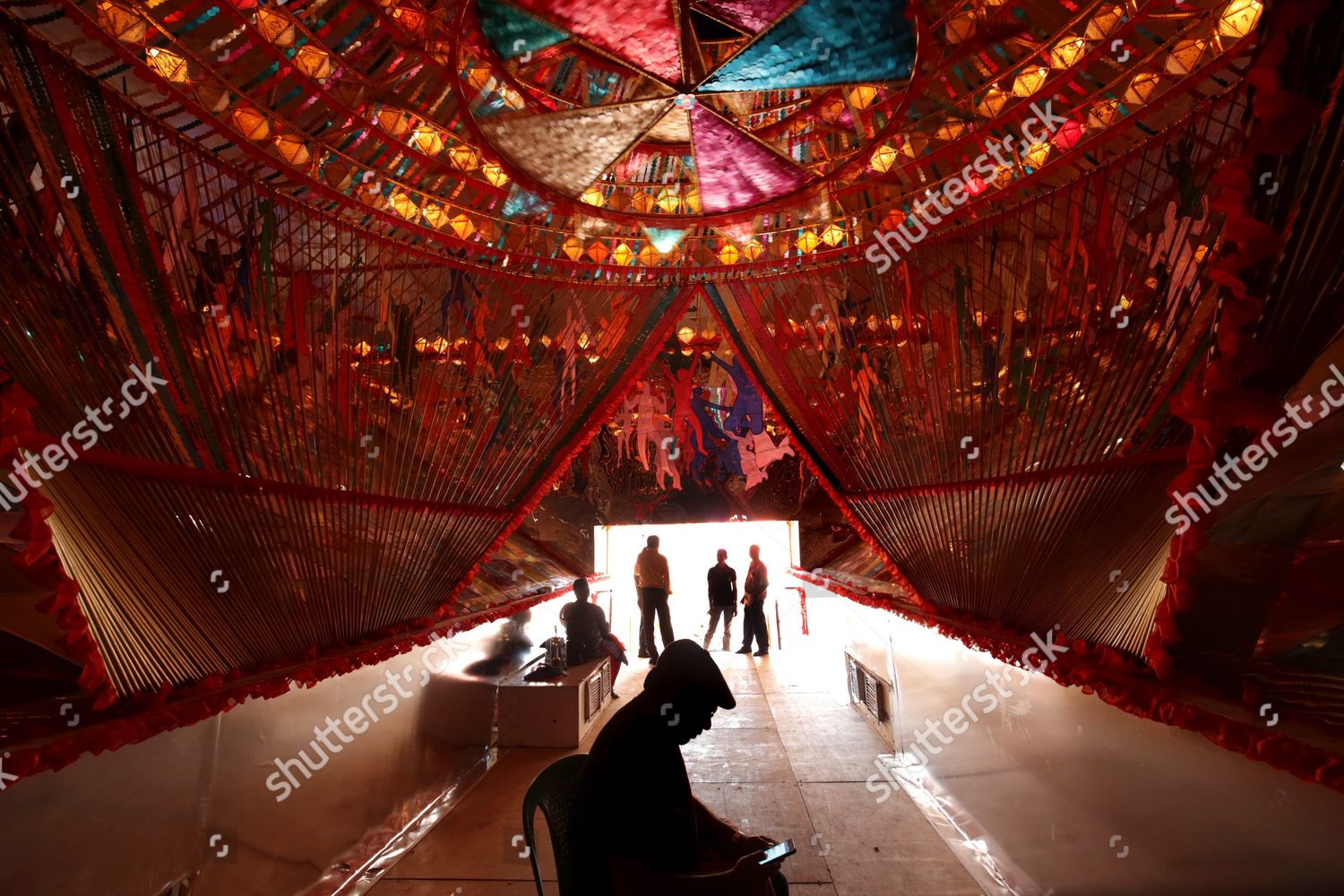Indian Artists Work Inside Huge Art Editorial Stock Photo - Stock Image ...