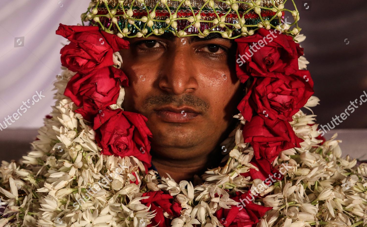 Indian Muslim Groom Dressed Traditional Marriage Editorial Stock Photo ...
