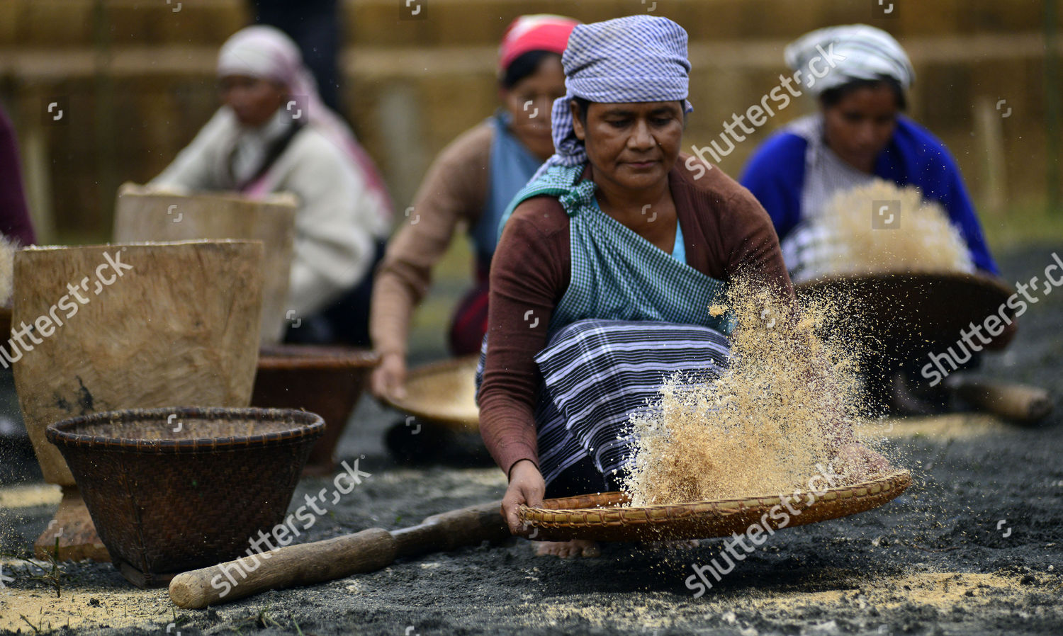 Khasi Tribal Women Perform Their Traditional Editorial Stock Photo ...