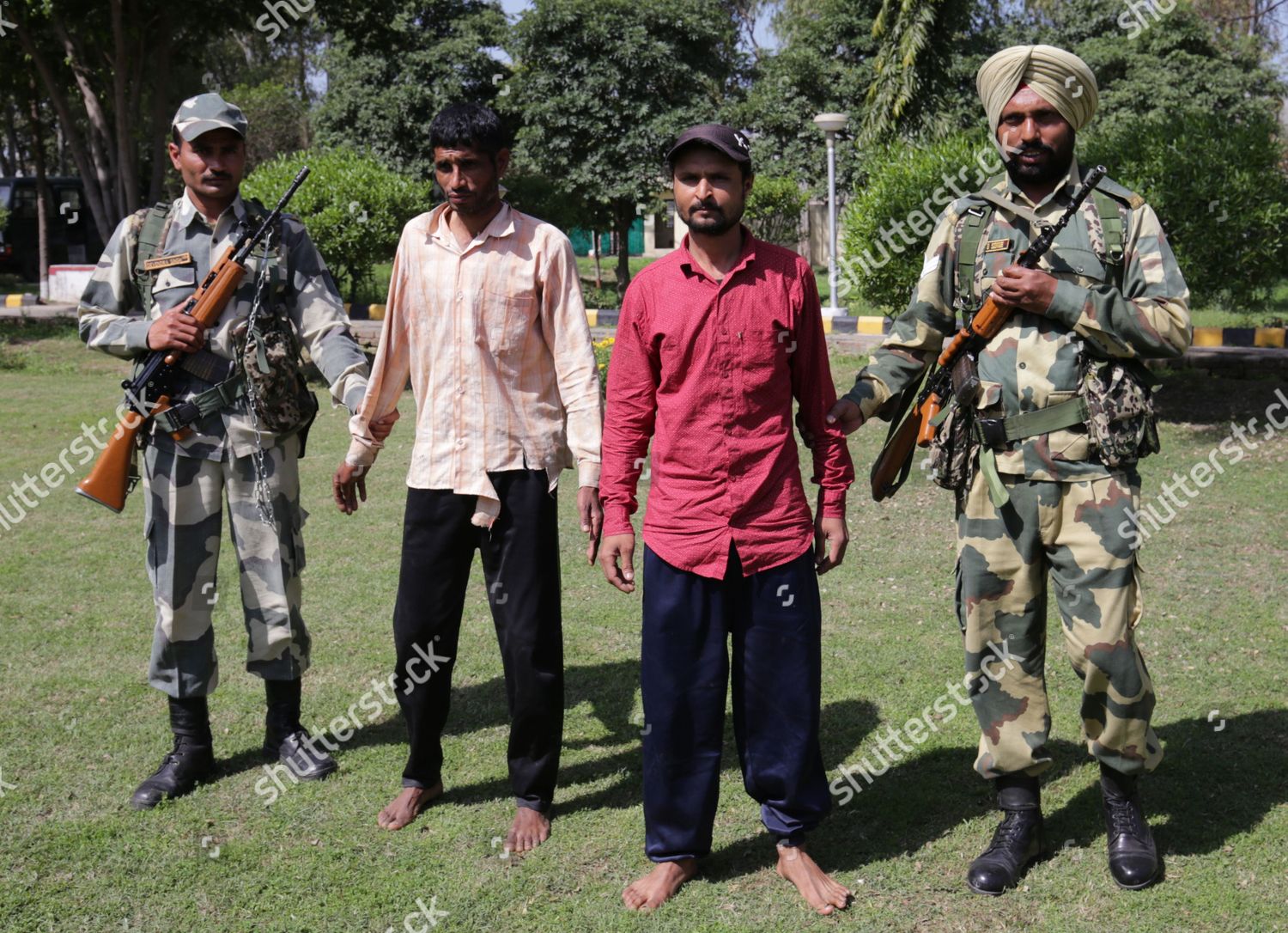 Indian Border Security Force Bsf Soldiers Editorial Stock Photo - Stock ...