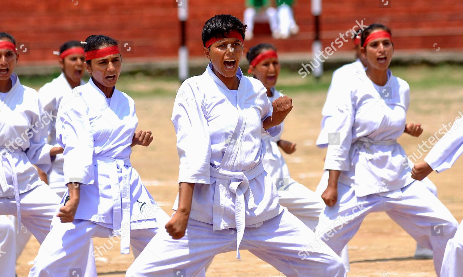 Indian Police Personnel Participate Passing Out Editorial Stock Photo ...