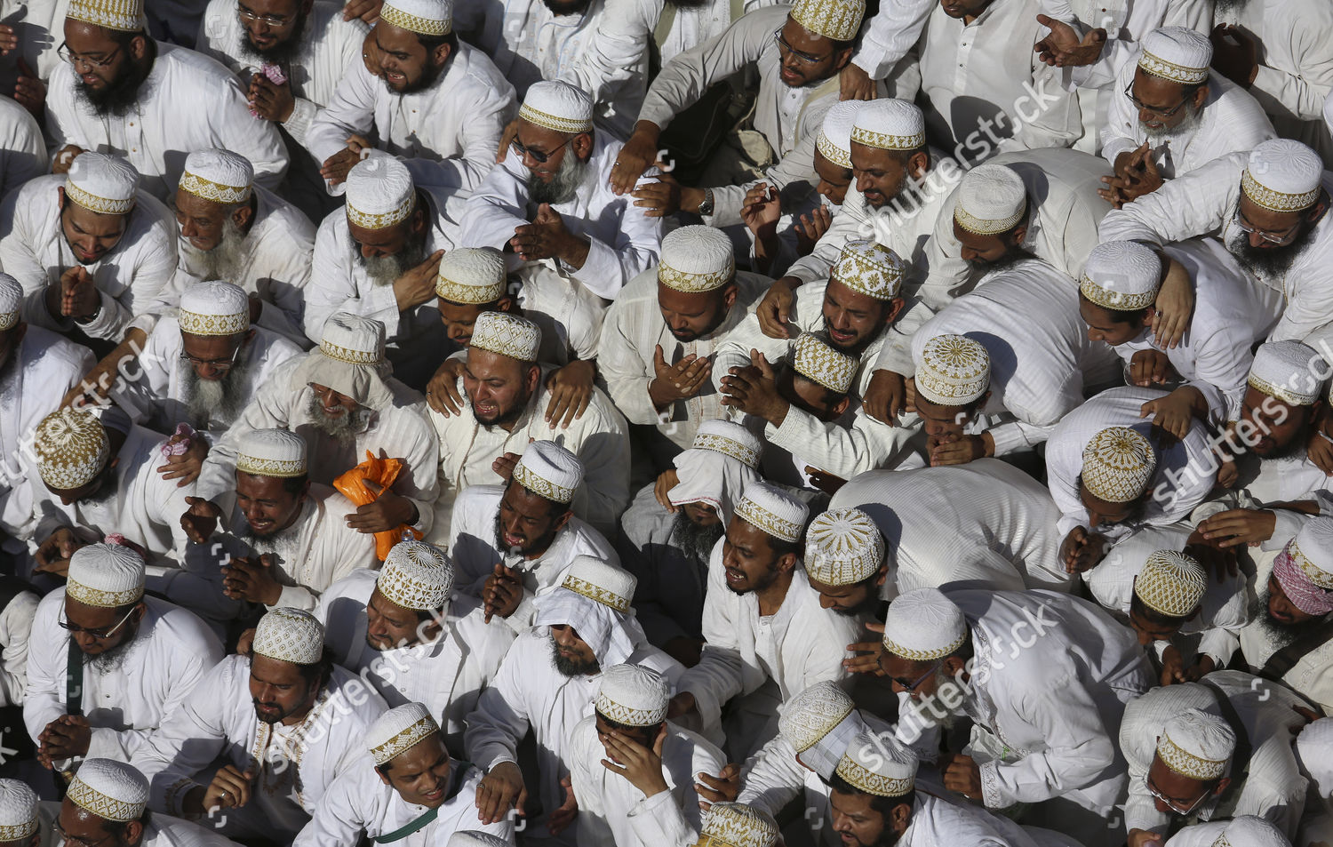 Indian Dawoodi Bohra Community People Mourn Editorial Stock Photo ...