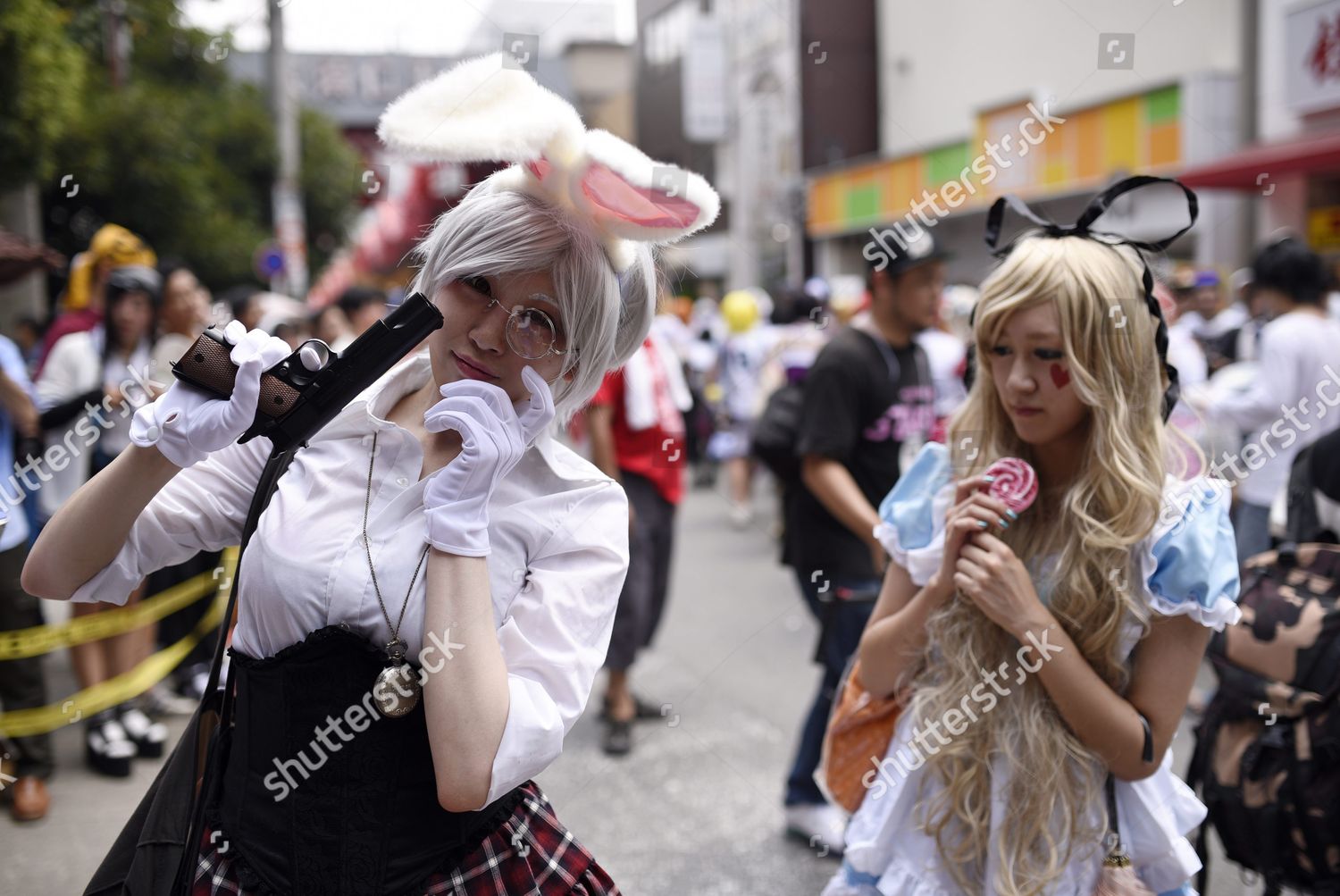 Cosplayers Strike Pose During Osu Cosplay Editorial Stock Photo - Stock ...