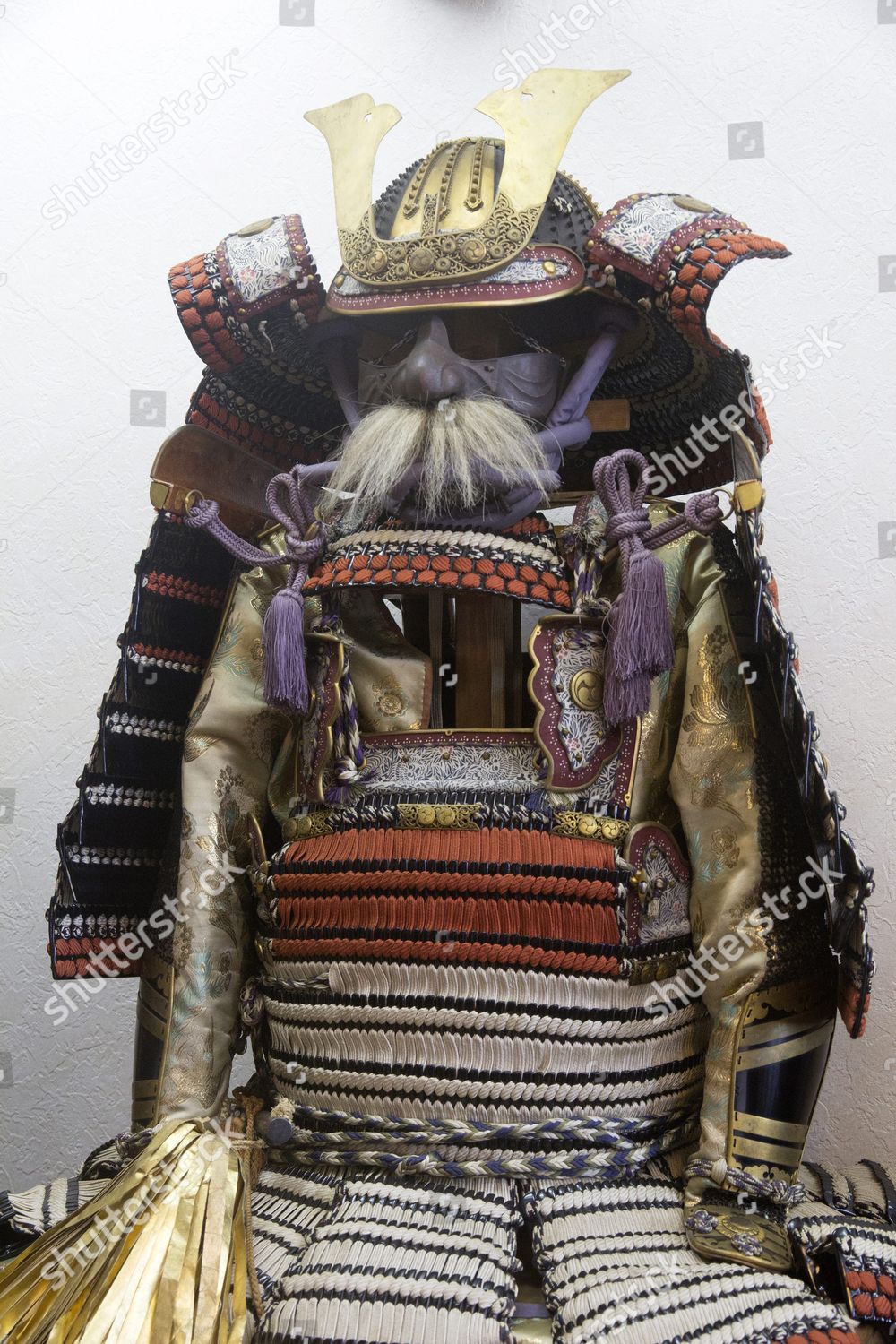 Japanese Samurai Amour On Display Atelier Editorial Stock Photo - Stock ...