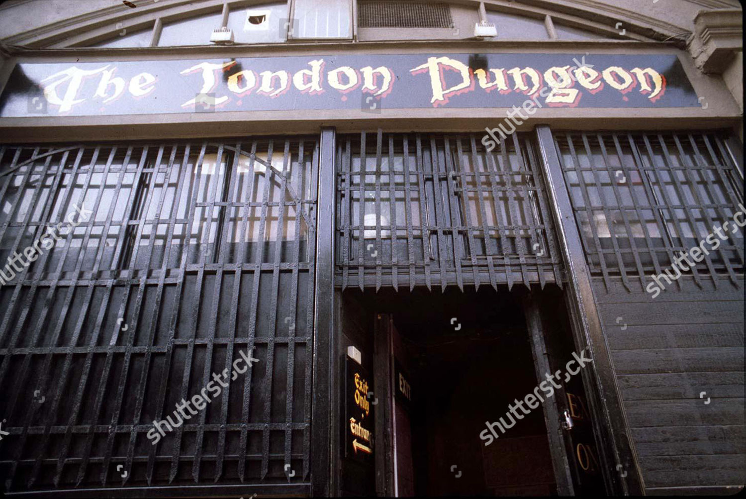 London Dungeon Tourist Attraction London England Editorial Stock Photo ...