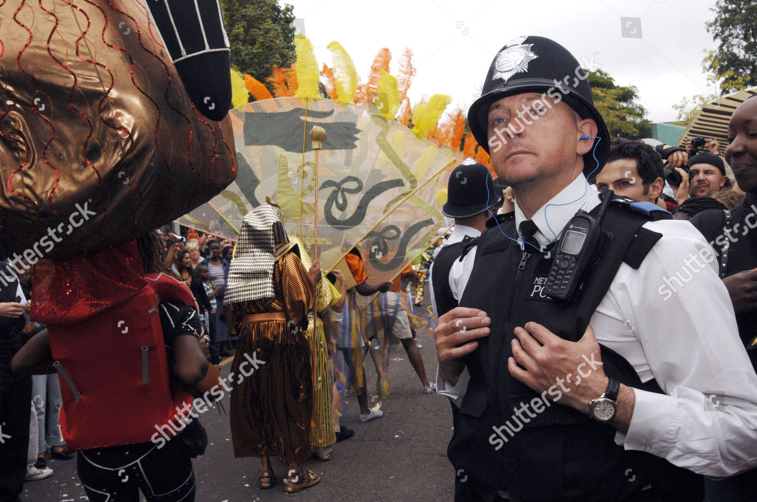 Metropolitan Police Officer On Parade Route Editorial Stock Photo ...