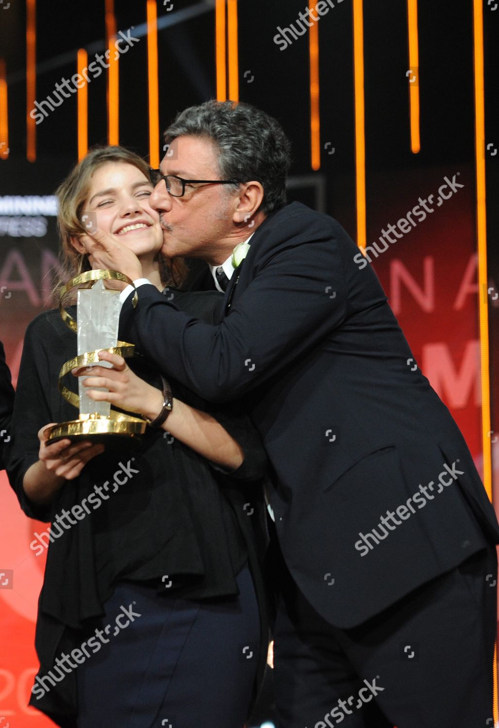 French Actress Galatea Bellugi L Receives Editorial Stock Photo - Stock ...