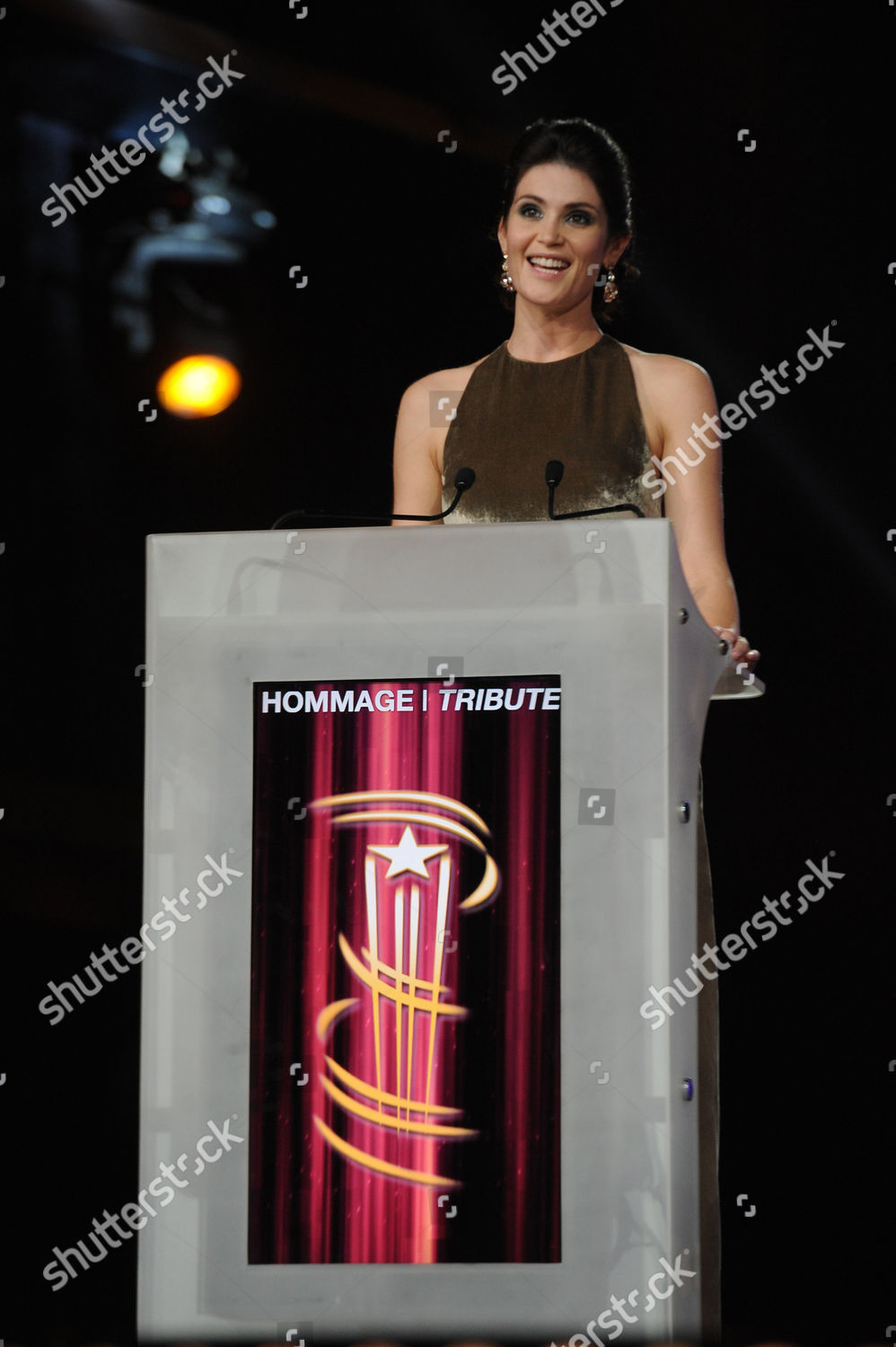 British Actress Gemma Atkinson Arrives Present Editorial Stock Photo ...