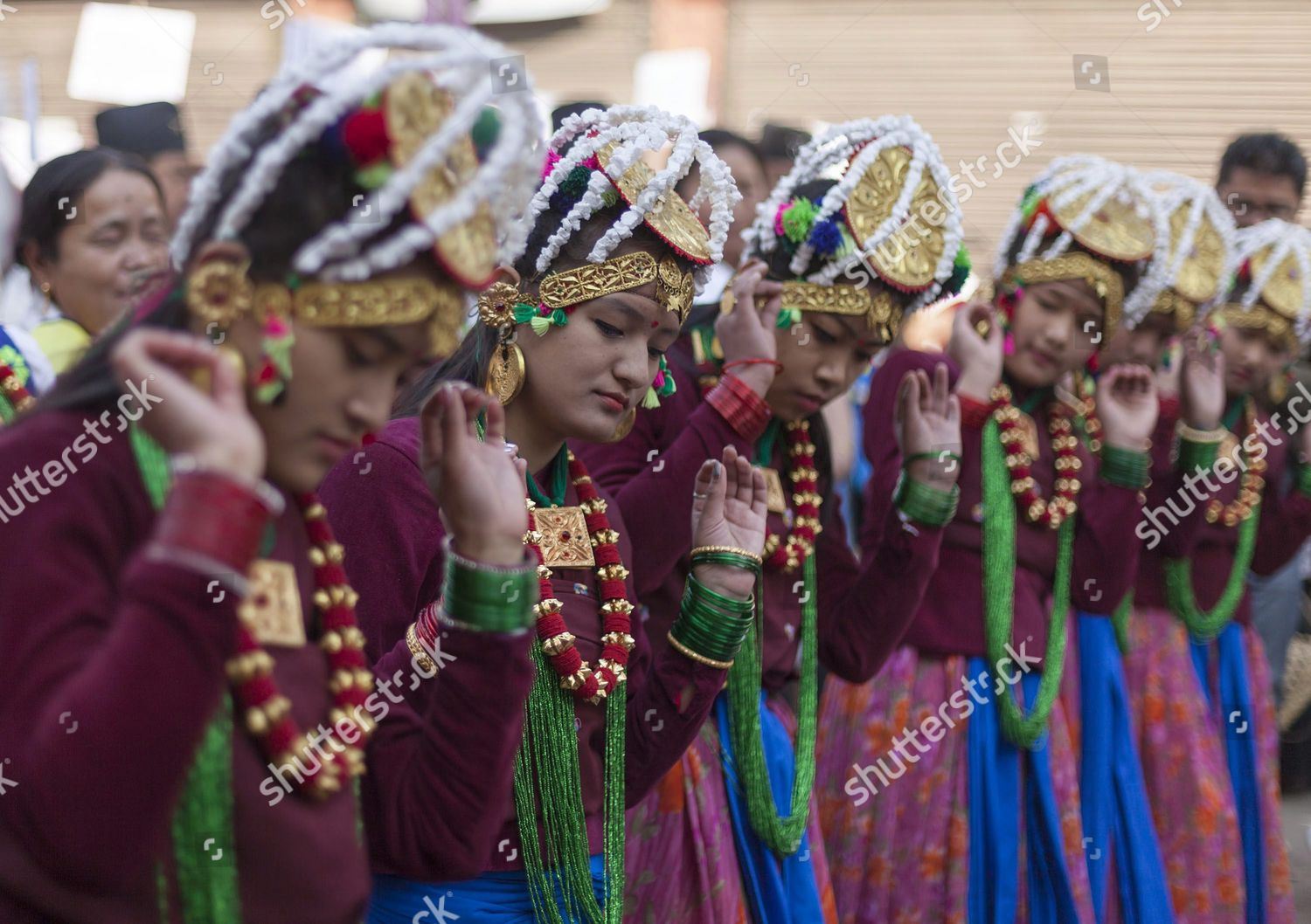 Group Nepalese Women Indigenous Gurung Community Editorial Stock Photo ...