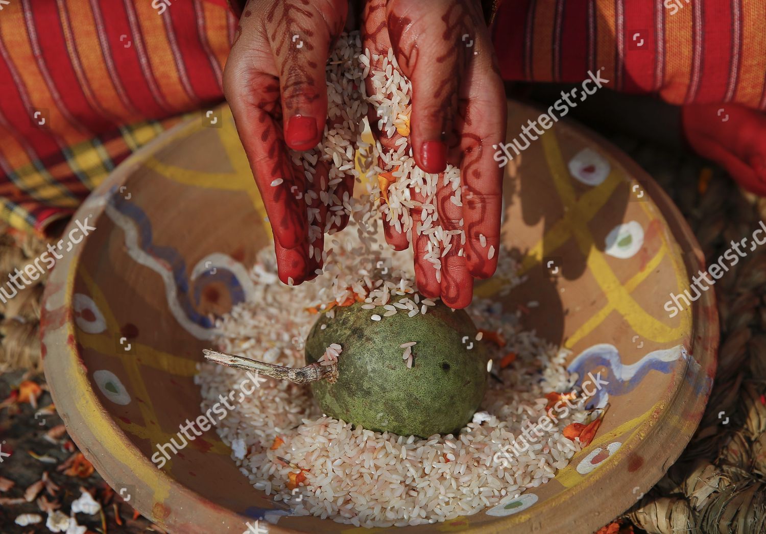 Nepalese Girl Newari Community Dressed Bride Editorial Stock Photo ...