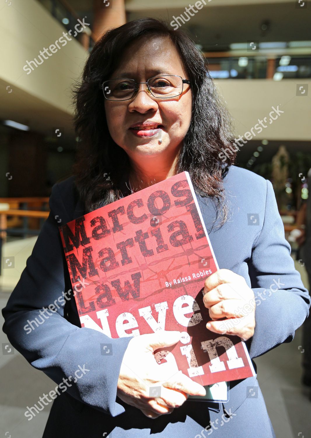Filipino Investigative Reporter Raissa Robles Shows Editorial Stock ...