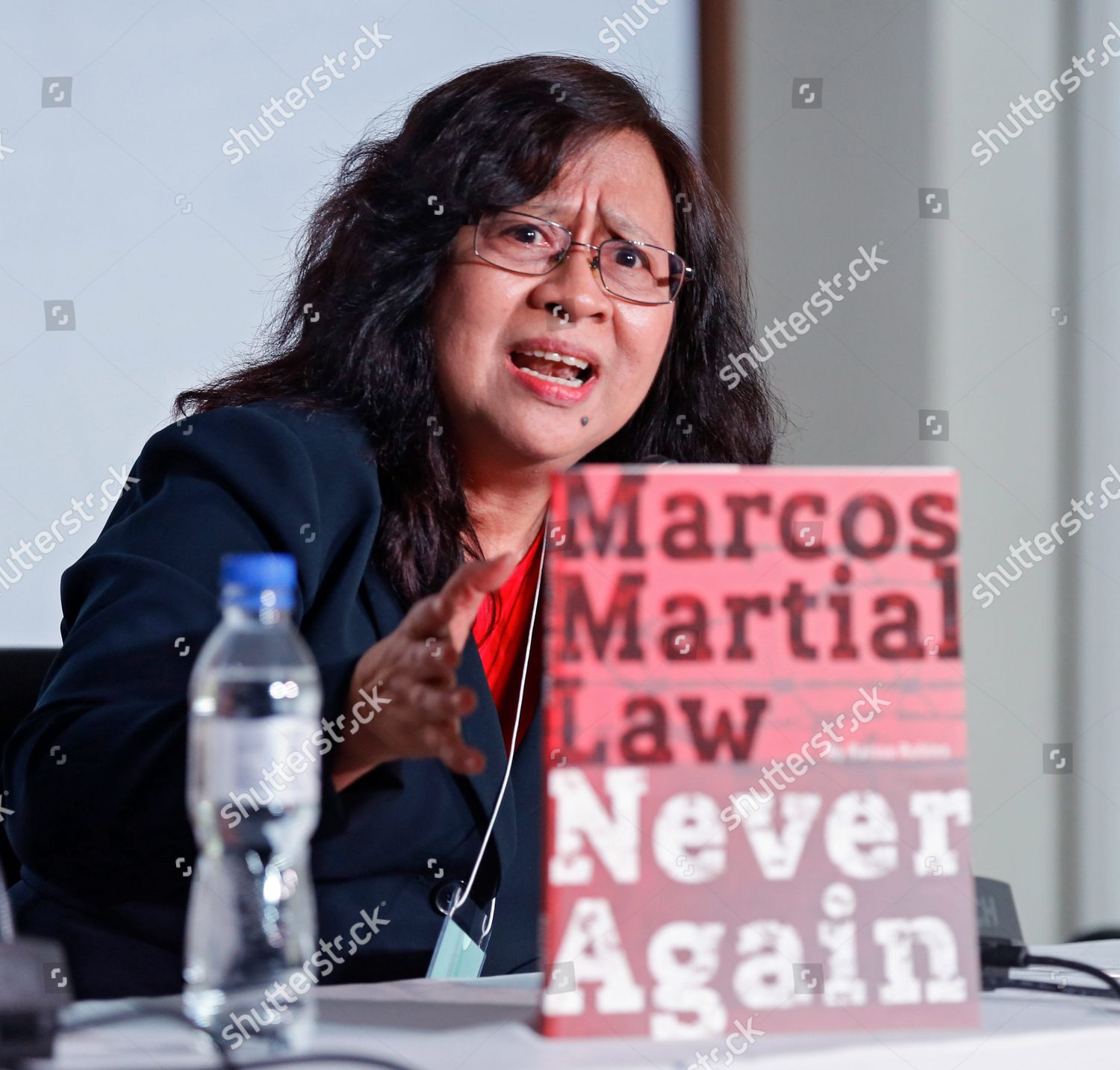 Filipino Investigative Reporter Raissa Robles Answers Editorial Stock ...