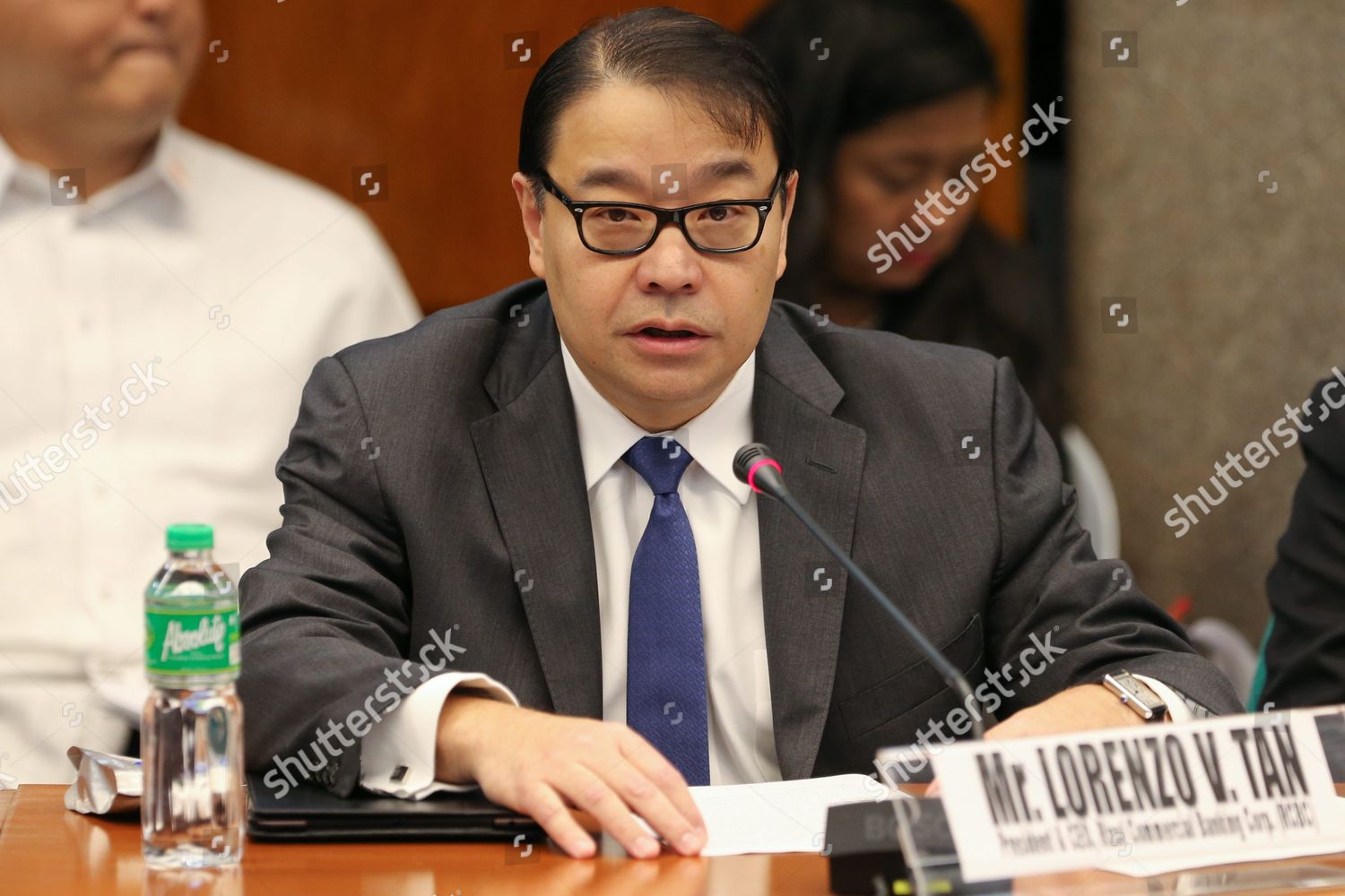 Rizal Commercial Banking Corporation Rcbc President Editorial Stock ...