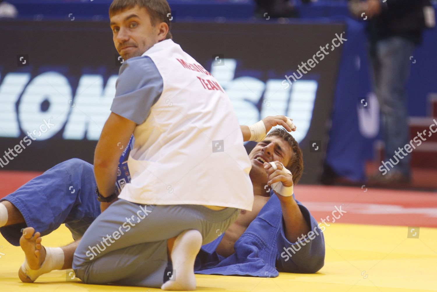 Marcel Ott Austria Receives Medical Treatment Editorial Stock Photo ...