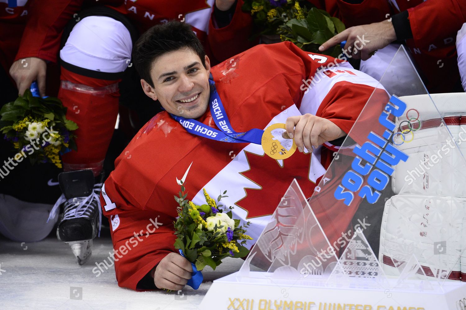 Goalkeeper Carey Price Team Canada Poses Editorial Stock Photo - Stock ...
