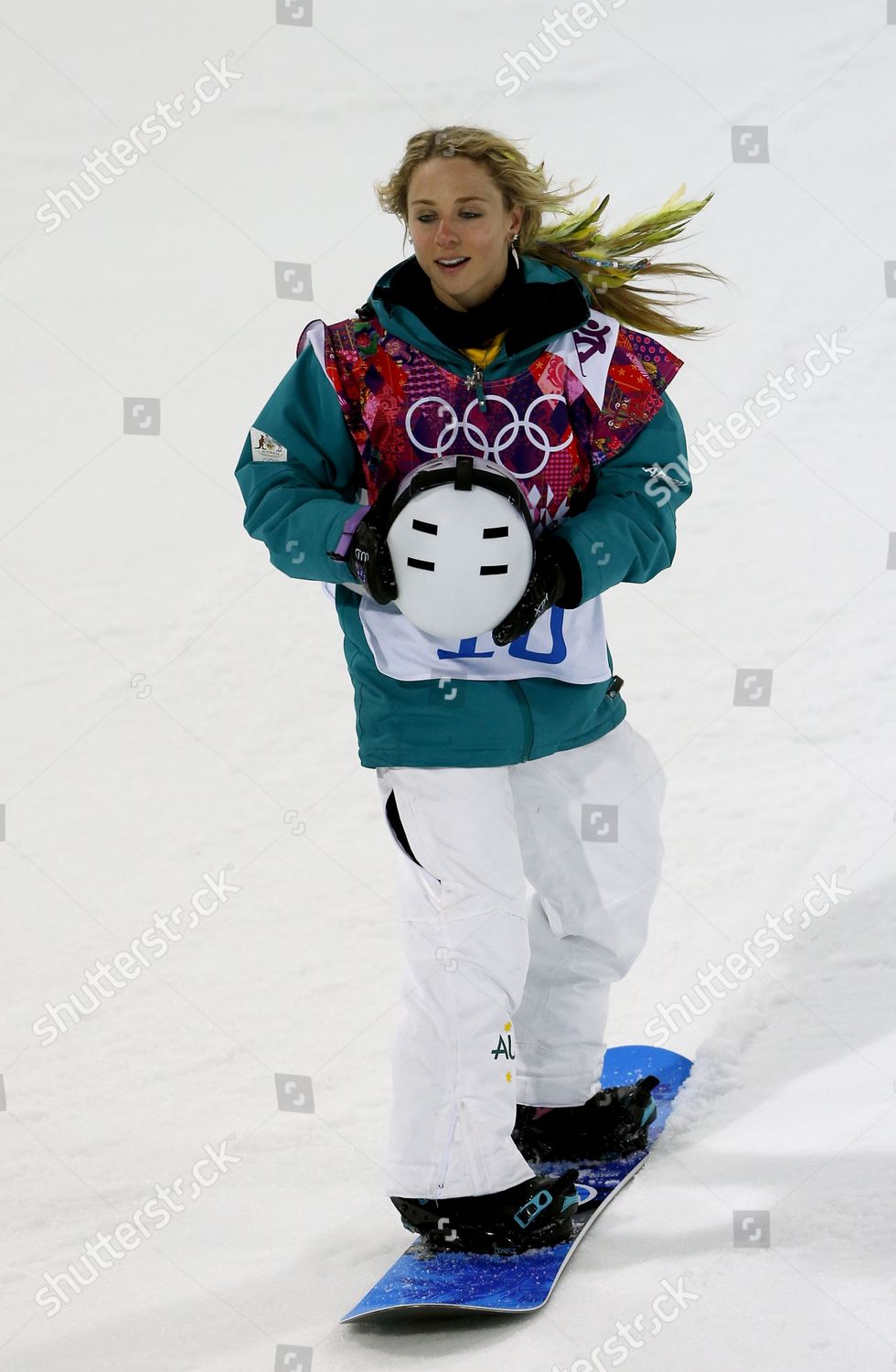 Stephanie Magiros Australia Action During Womens Editorial Stock Photo ...