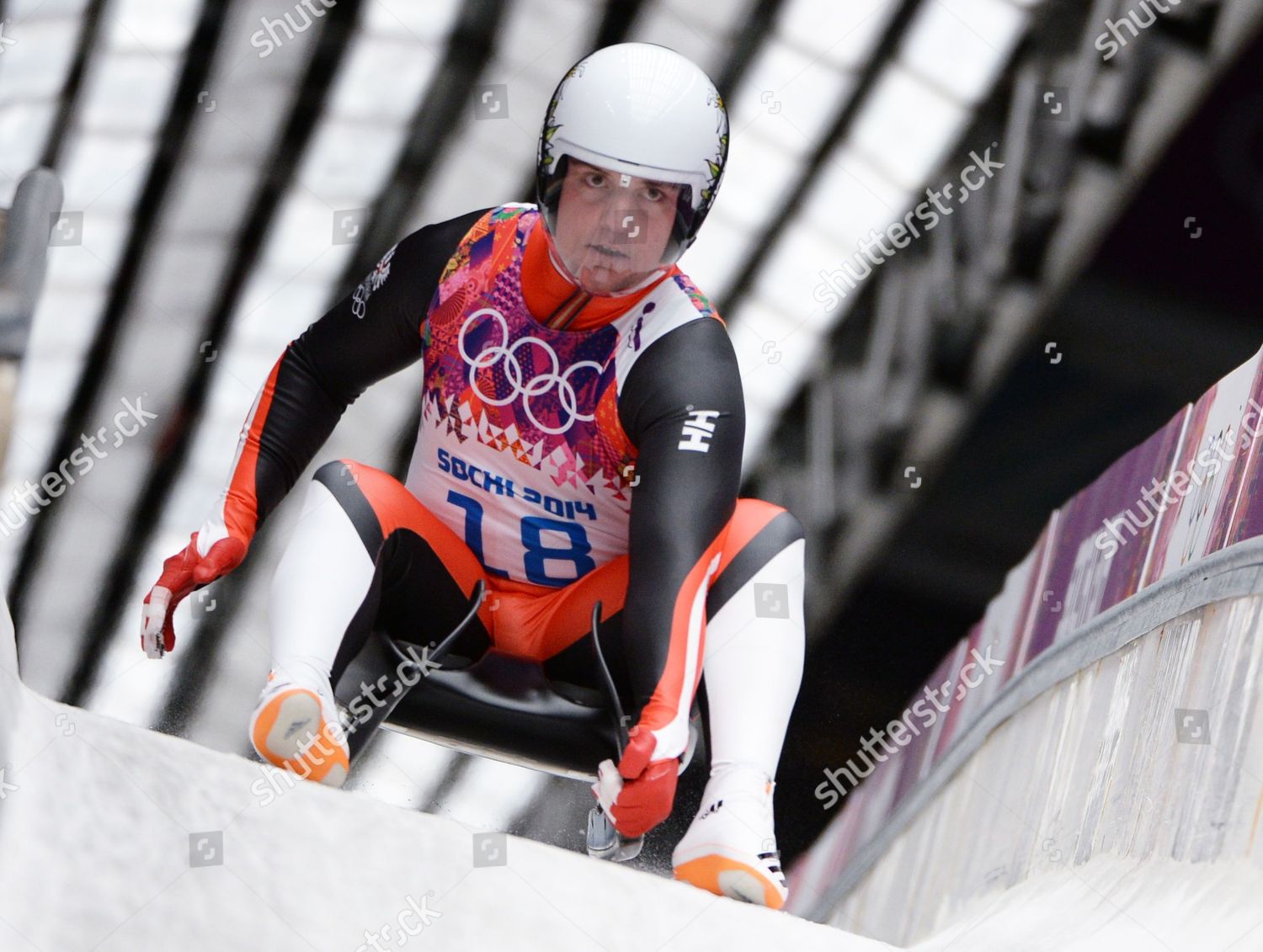 Daniel Pfister Austria Arrives Finish His Editorial Stock Photo - Stock ...