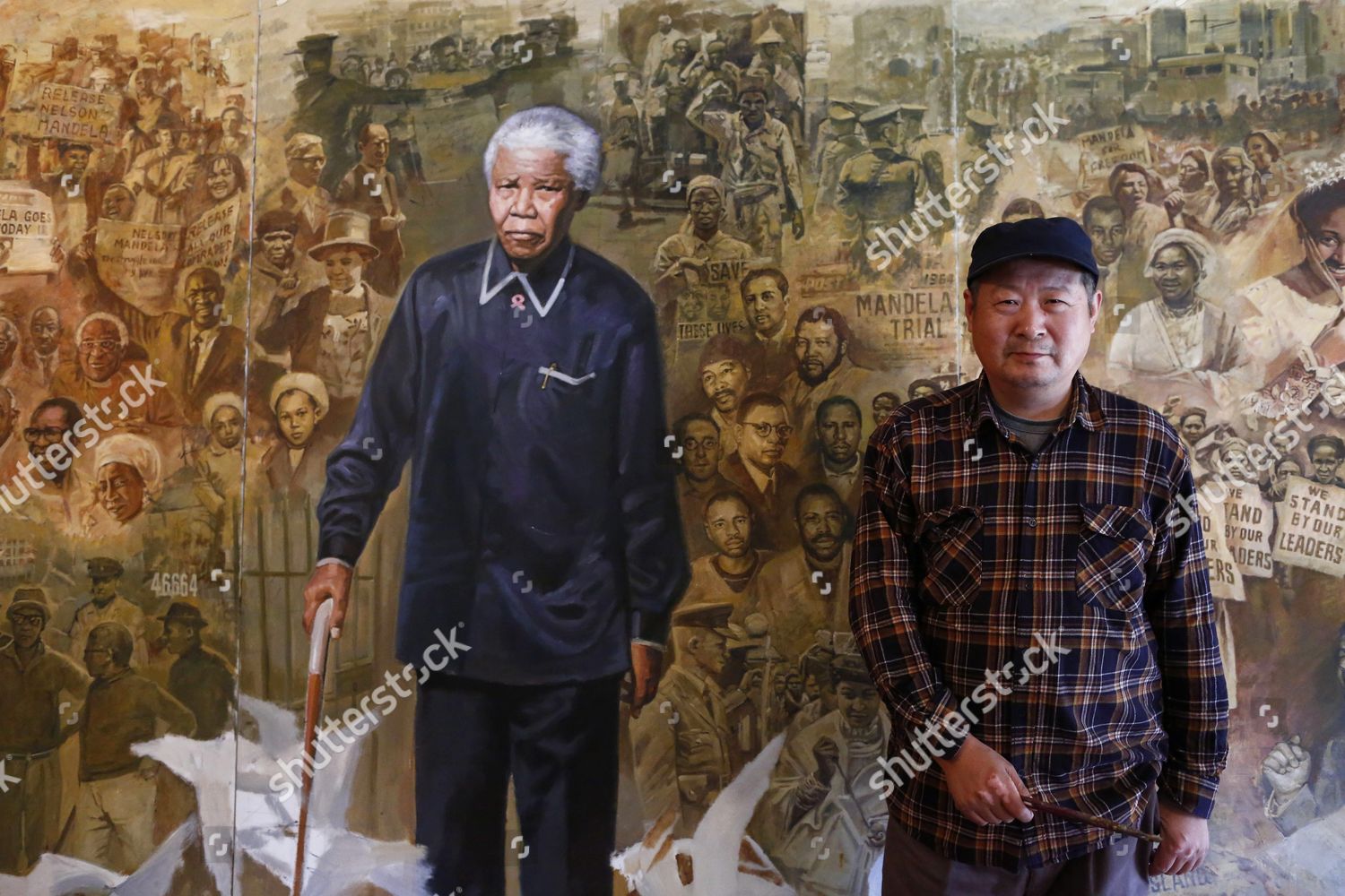 Chineseborn Artist Cui Ning Poses Photograph Editorial Stock Photo ...