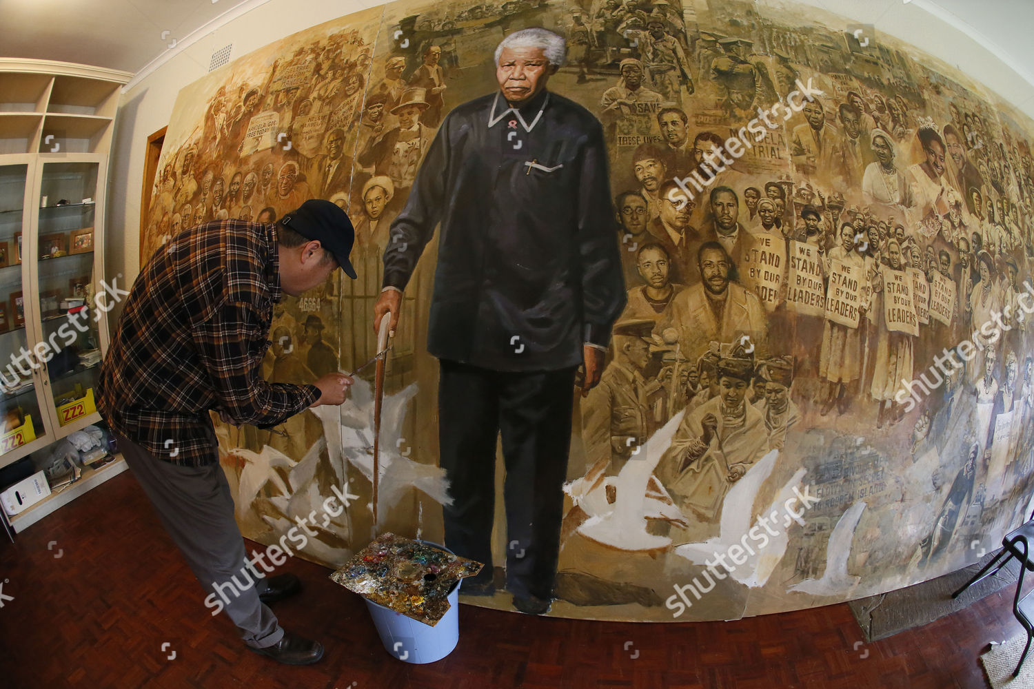 Chineseborn Artist Cui Ning Works On Editorial Stock Photo - Stock ...