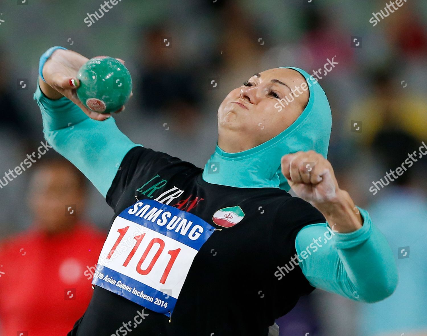 Silver Medalist Leyla Rajabi Iran Competes Editorial Stock Photo ...