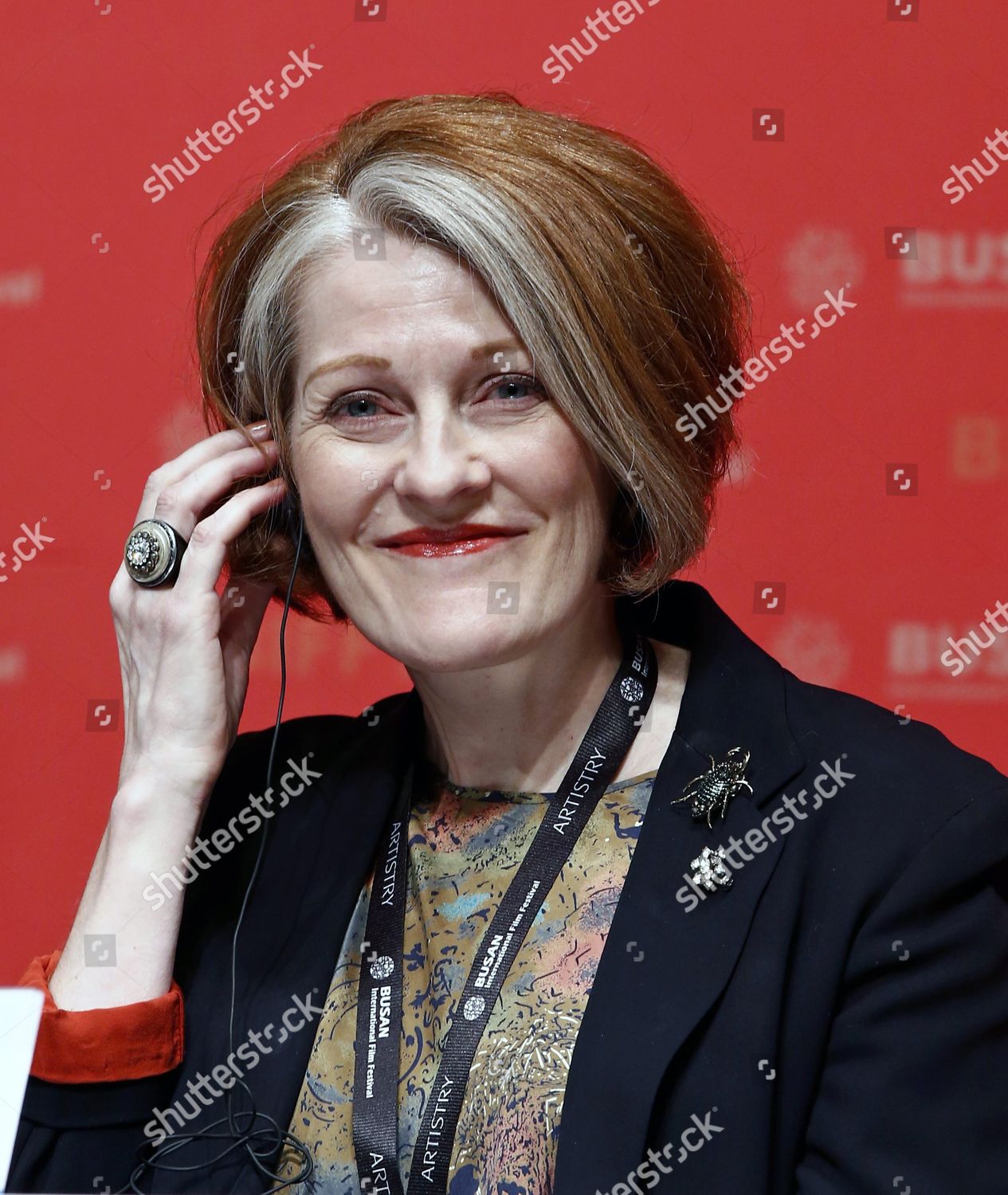 Usa Film Critic Stephanie Zacharek Attends Editorial Stock Photo ...