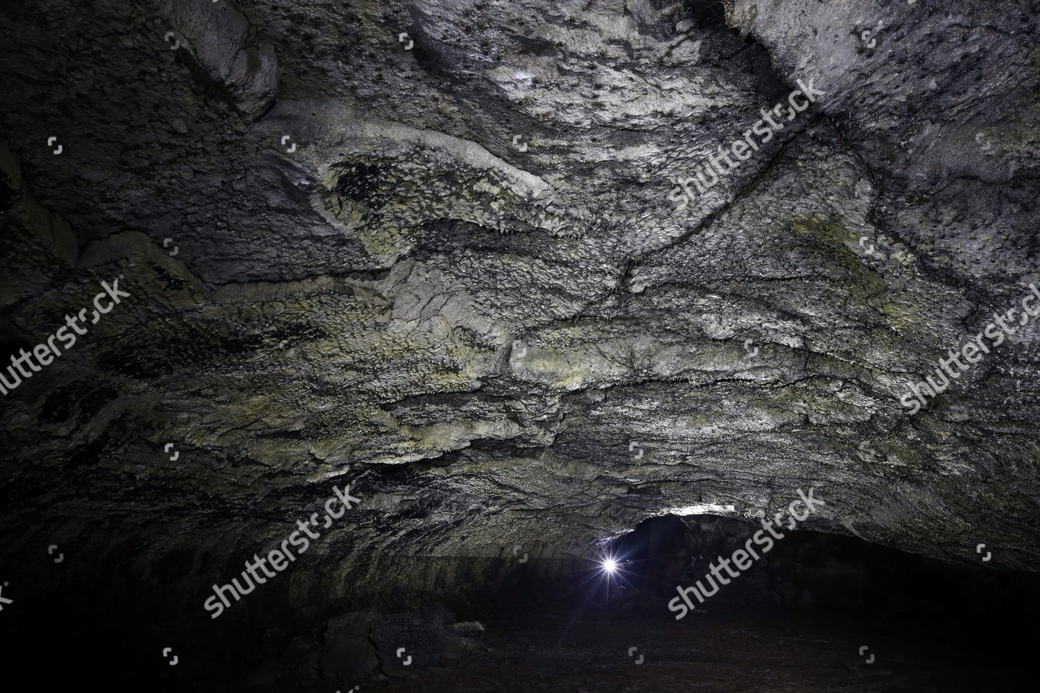 Journalists Walk Closed Cave Manjanggul Site Editorial Stock Photo ...