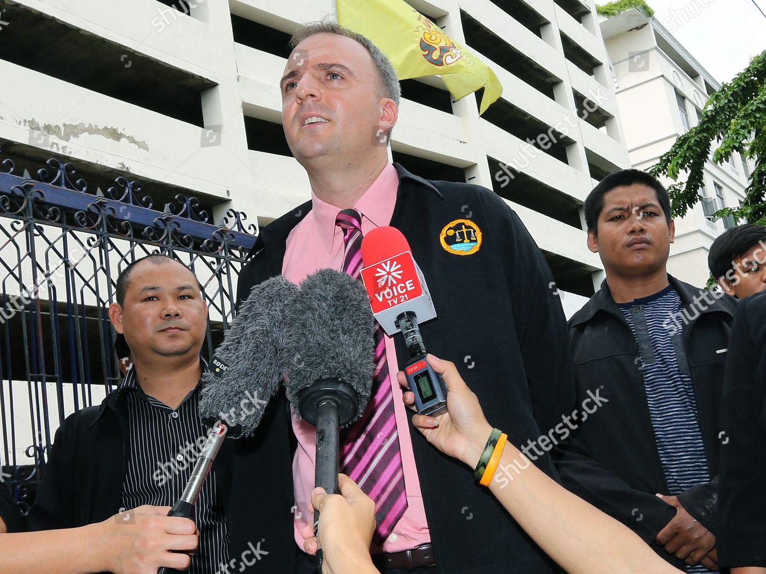 British Migrant Workers Rights Activist Andy Editorial Stock Photo ...
