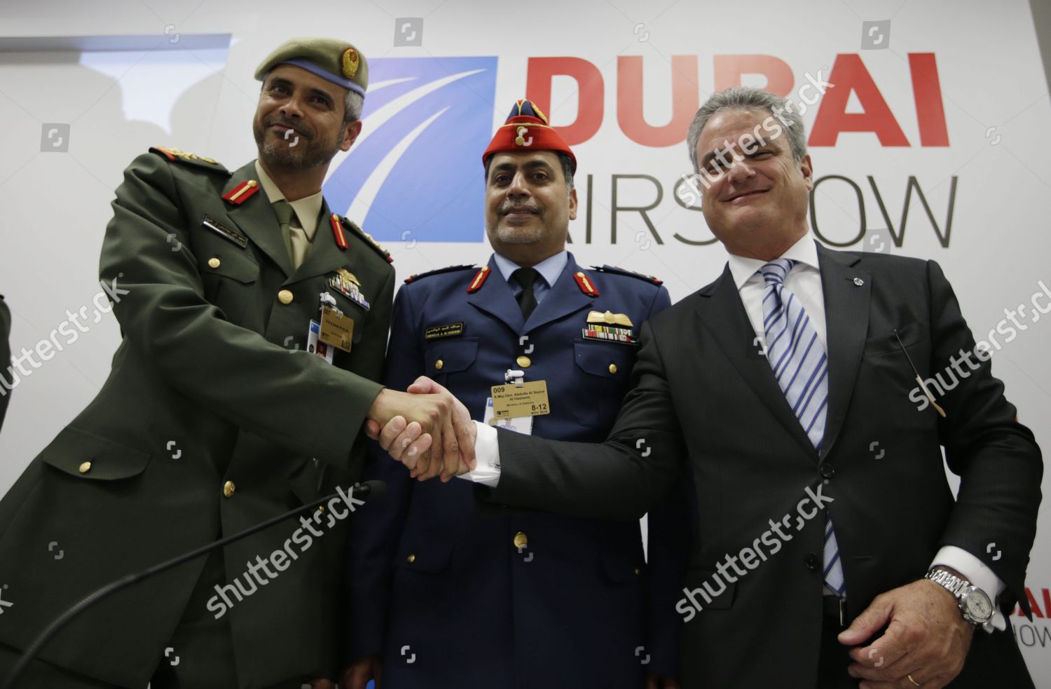 Lr Uae Airforce Brigadier General Saeed Editorial Stock Photo - Stock ...