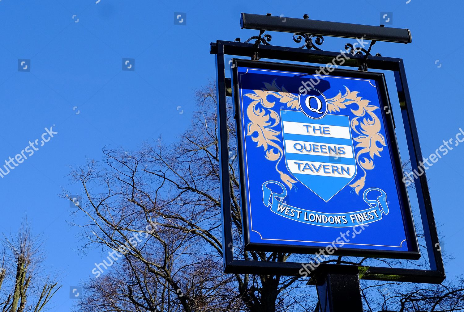 Sign Queens Tavern Outside Loftus Road Editorial Stock Photo - Stock ...