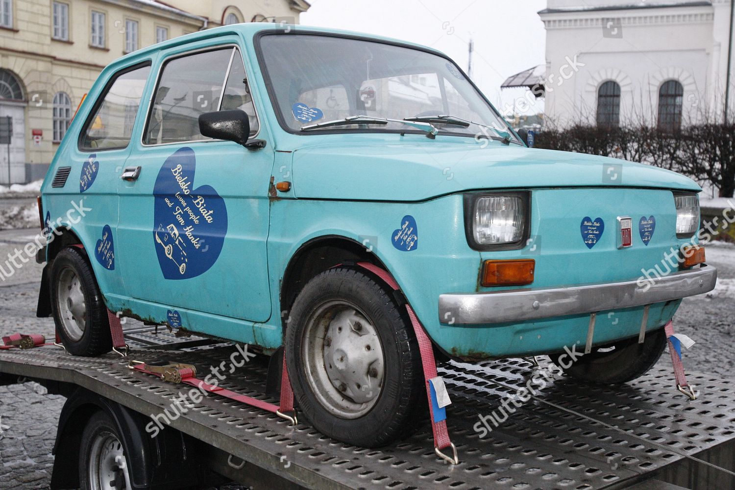 VINTAGE FIAT 126P 1974 SEEN ON Editorial Stock Photo - Stock Image ...