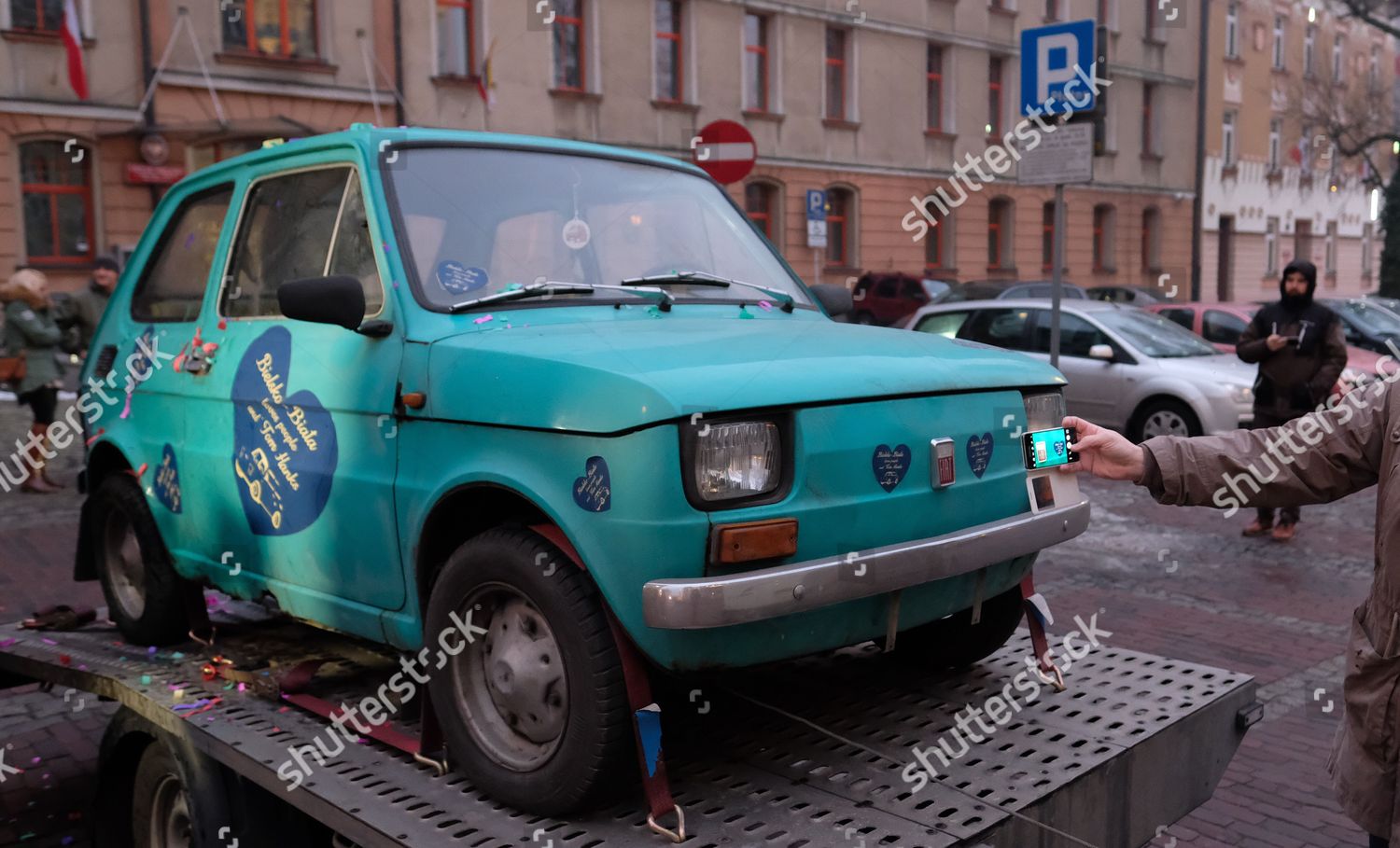 Vintage Fiat 126p 1974 Seen On Editorial Stock Photo - Stock Image ...